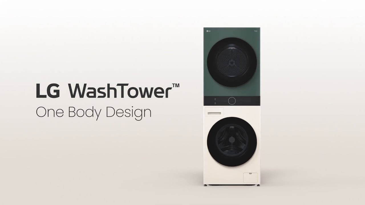 LG WashTower™| One Body Design - YouTube