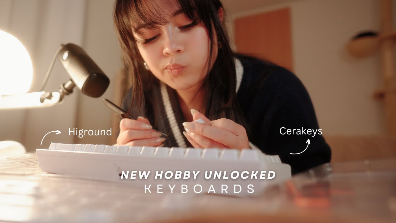 Entering my keyboard hobby era Cerakeys + Higround Barebone Cozy Vlog ...