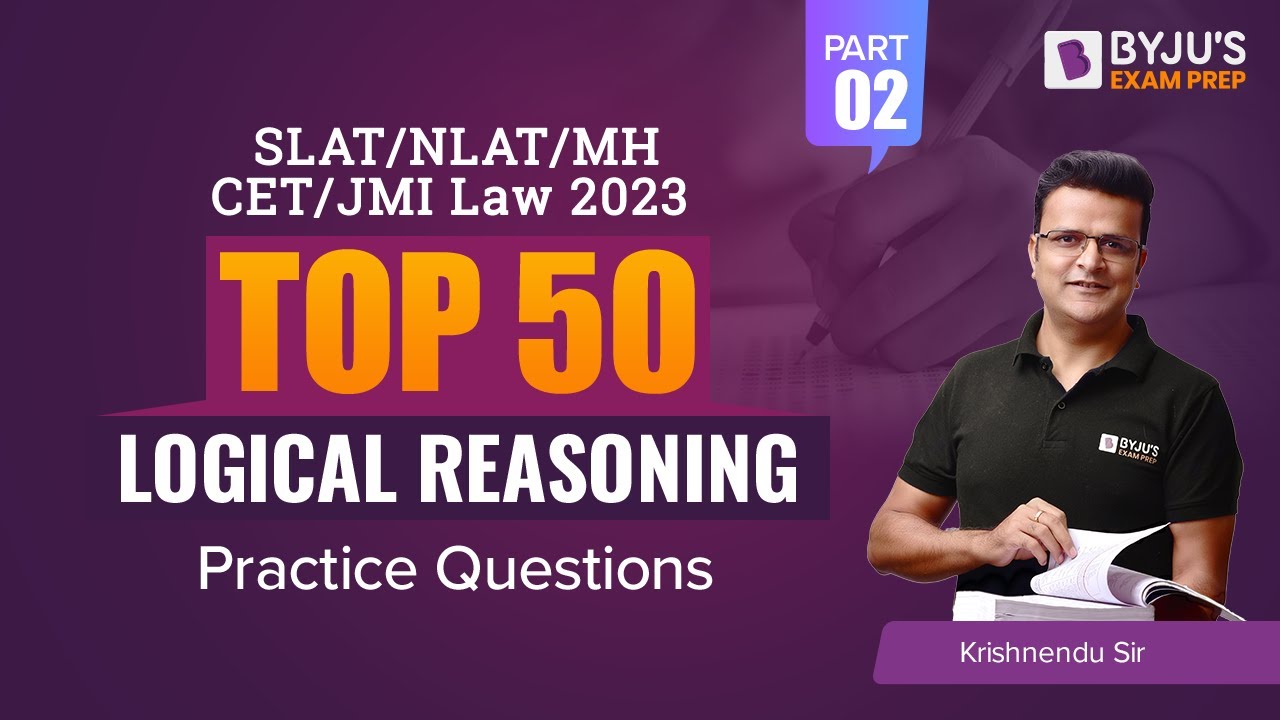 Top 50 Logical Reasoning Questions SLAT JMI MH CET Law Exams 2023 top-50-logical-reasoning-questions-slat-jmi-mh-cet-law-exams-2023