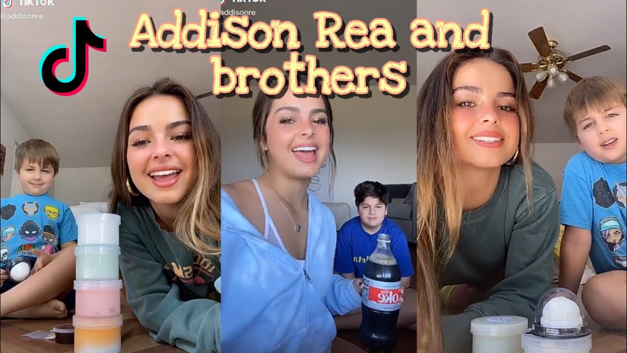 Addison Rae, Lucas and Enzo Cutes Moments~~~ - YouTube