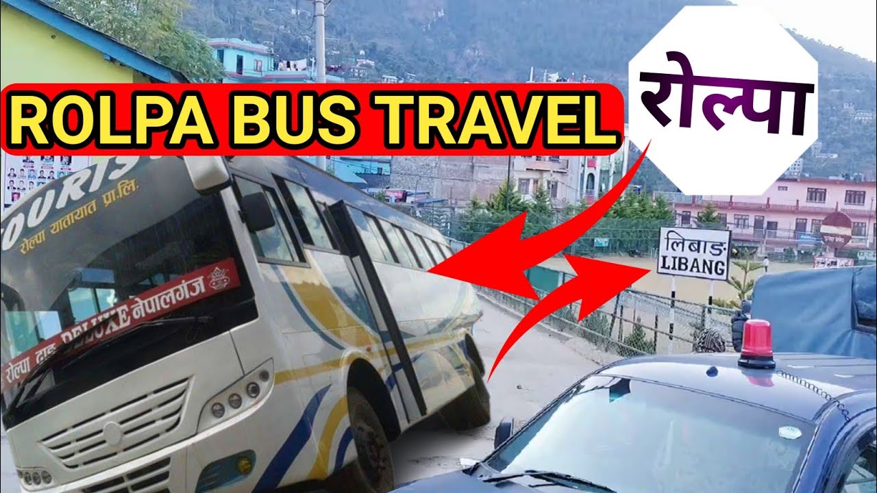 rolpa bus travel rolpa liwang - YouTube