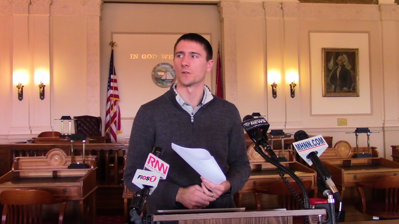 Mayor Steve Noble's Press Conference 2/12/2016 Kingston, NY - YouTube