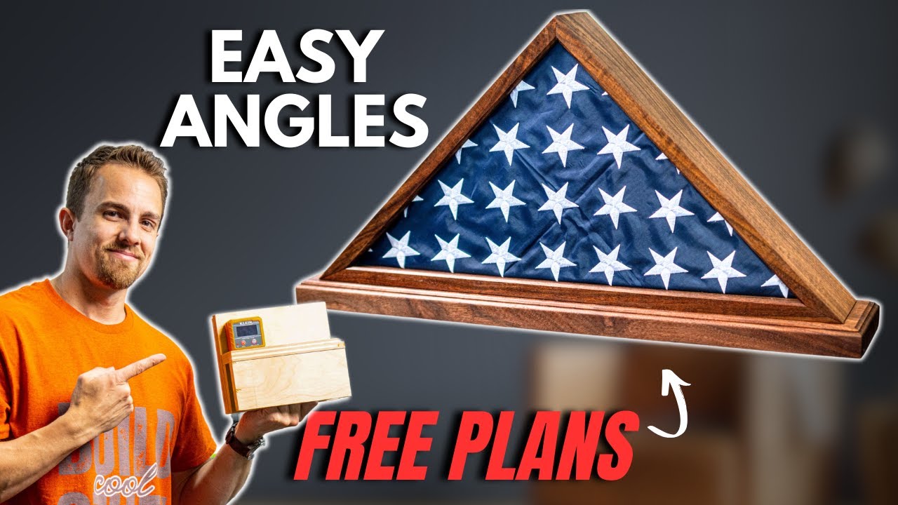 VETERAN TRIBUTE - How to Build a Memorial Flag Display Case | Bevel ...