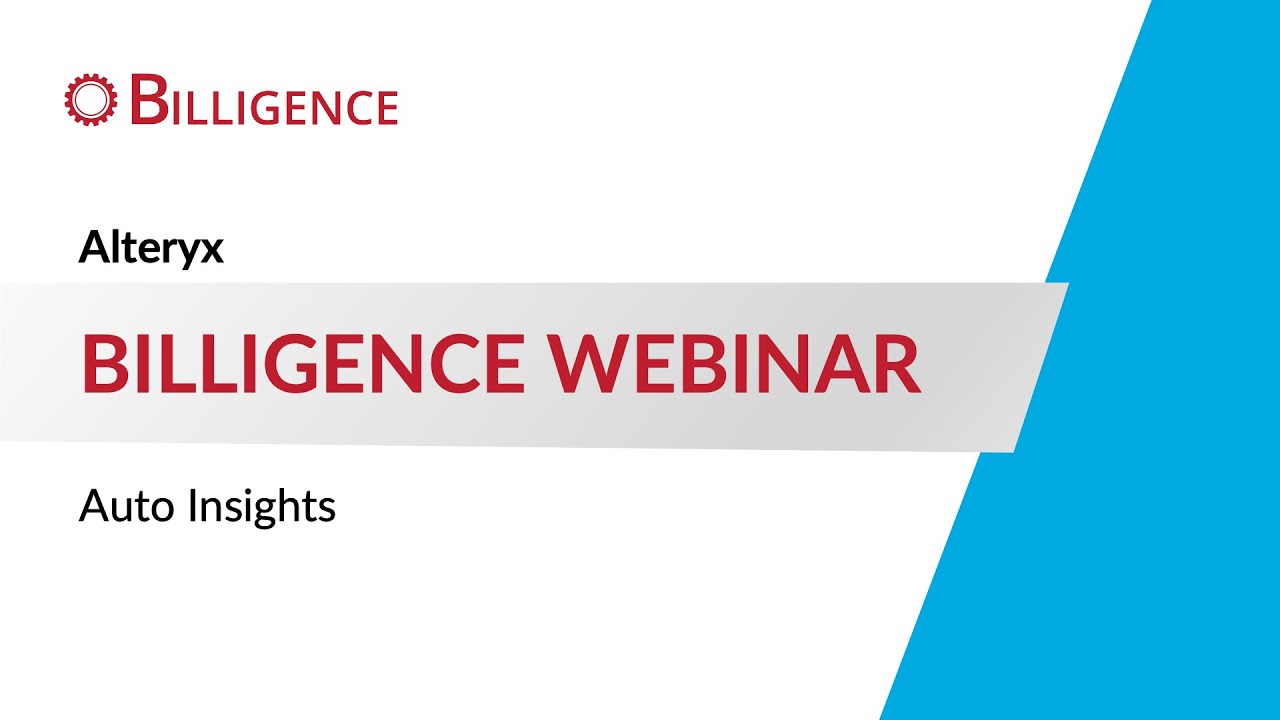 Alteryx Auto Insights [July 2022] - YouTube