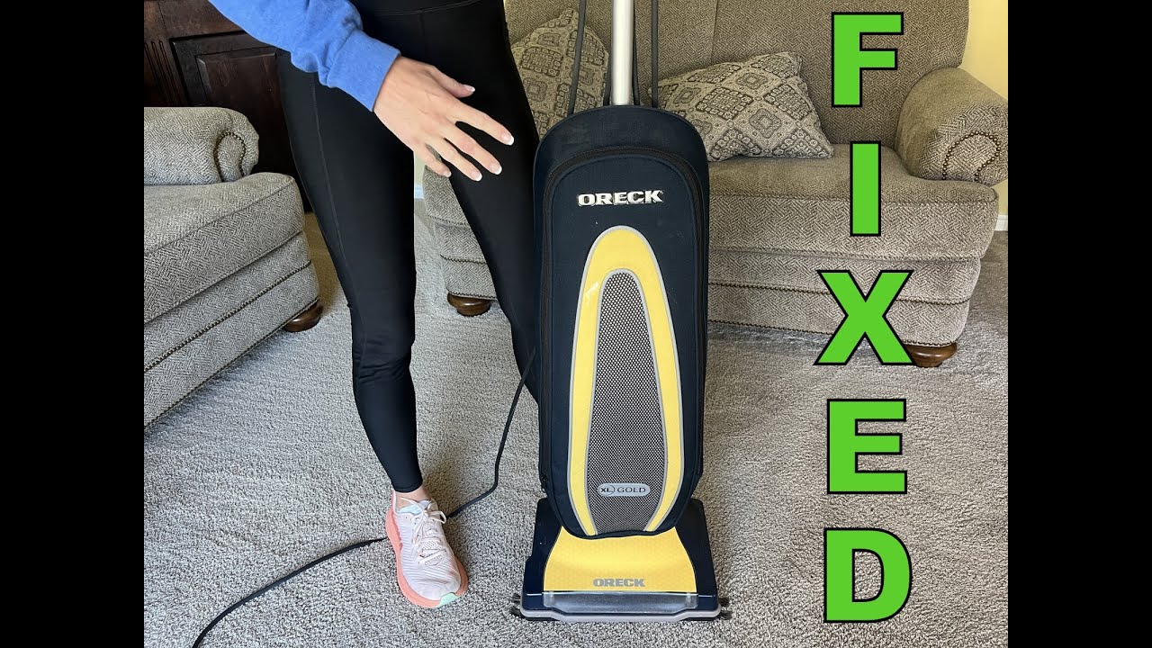Why is My Oreck Vacuum Not Moving Forward - How To Change the Oreck ...