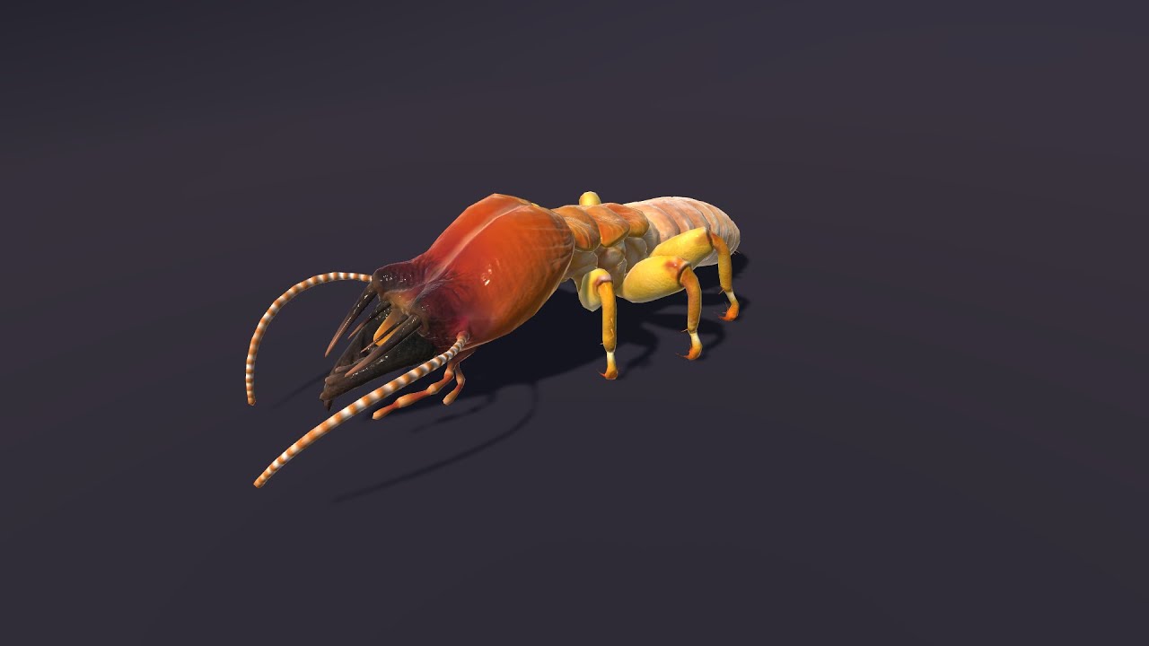 Termite Monster, Unity 3d Game Asset Turntable Demo - YouTube