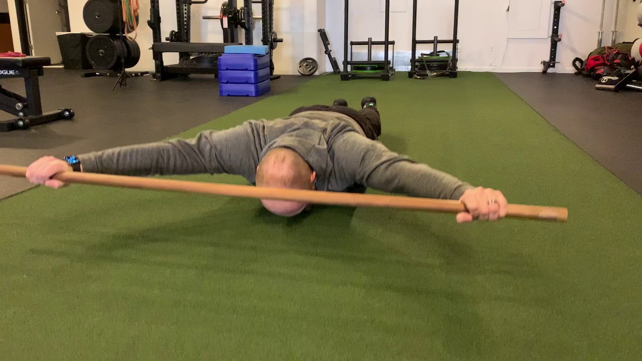 Prone Shoulder Press - Tailored Strength - YouTube