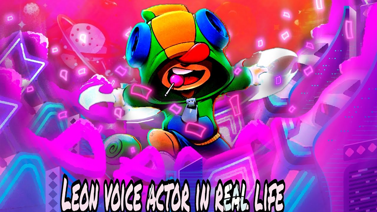 Leon voice actor in real life! Brawl stars - YouTube