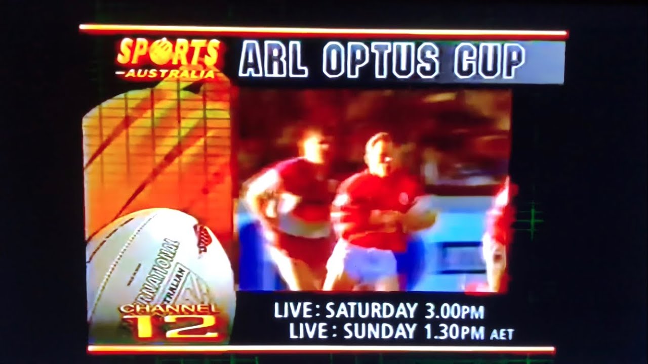 Optus Vision ARL Promo 1997 - YouTube