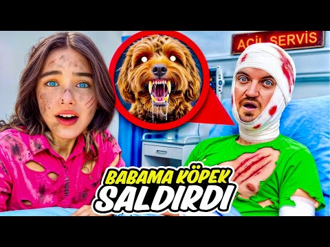 BABAMA KÖPEK SALDIRDI !! ELİF SİNEM ACİL AMBULANS ÇAĞIR BABANI KÖPEKLER PARÇALAMIŞ !! 