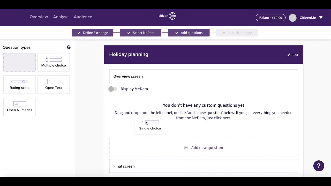 CitizenMe: How To Use Our Research Exchange Platform - YouTube