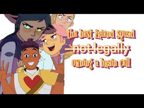 the bestfriend squad (not legally) owning a brain cell - YouTube