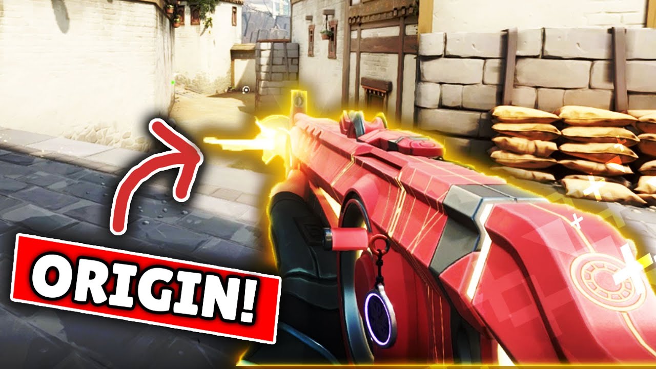 *NEW ORIGIN VANDAL* RED VARIANT MADE ME IRON MAN!!! - Valorant - YouTube