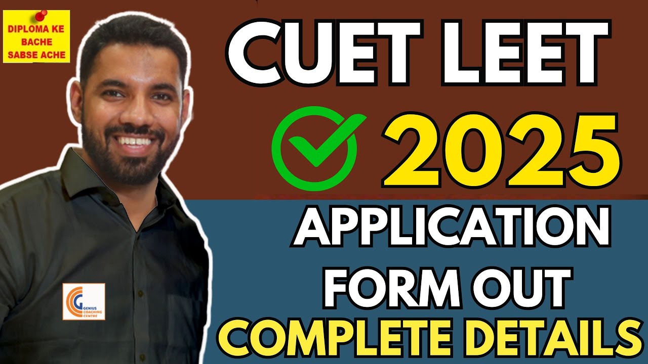 CUET LEET 2025 FROM OUT BTech Lateral Entry | Major Changes for AKTU, HBTU, MMMUT Detailed ...