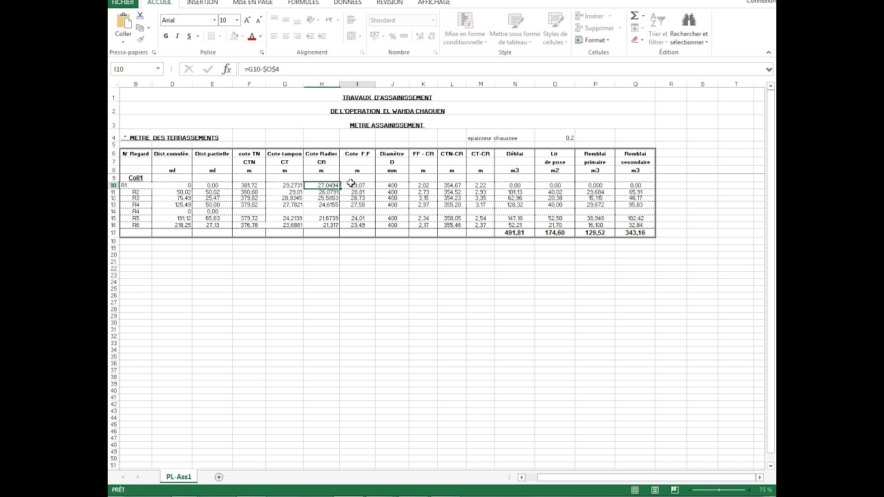 ETUDE VRD -PARTIE 12 - YouTube