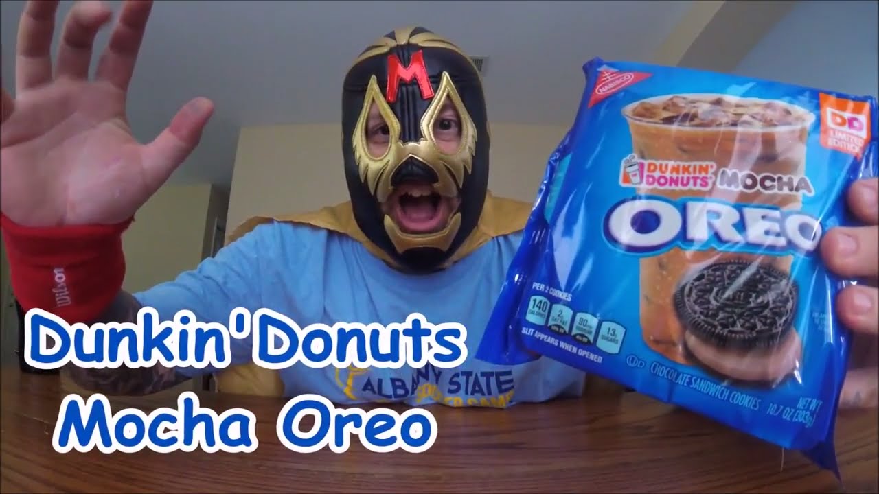 Dunkin' Donuts Mocha Oreo cookies - YouTube
