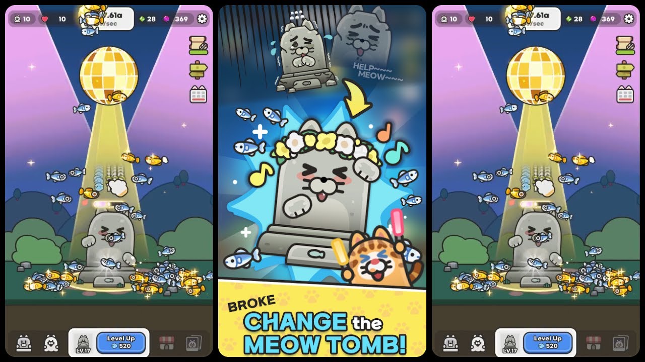 Meow Tomb & Play Game Android Gameplay - YouTube