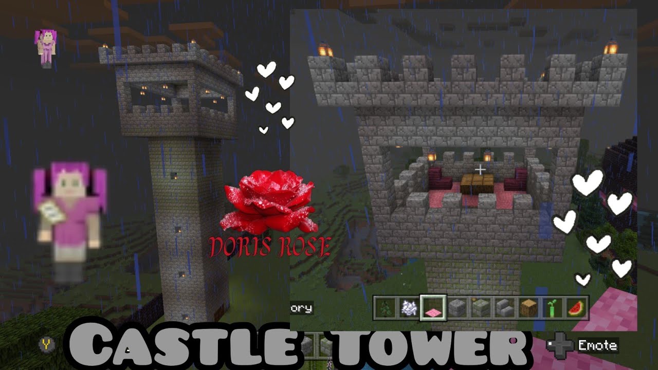 Castle Tower Build - Craftopia Gardens - YouTube