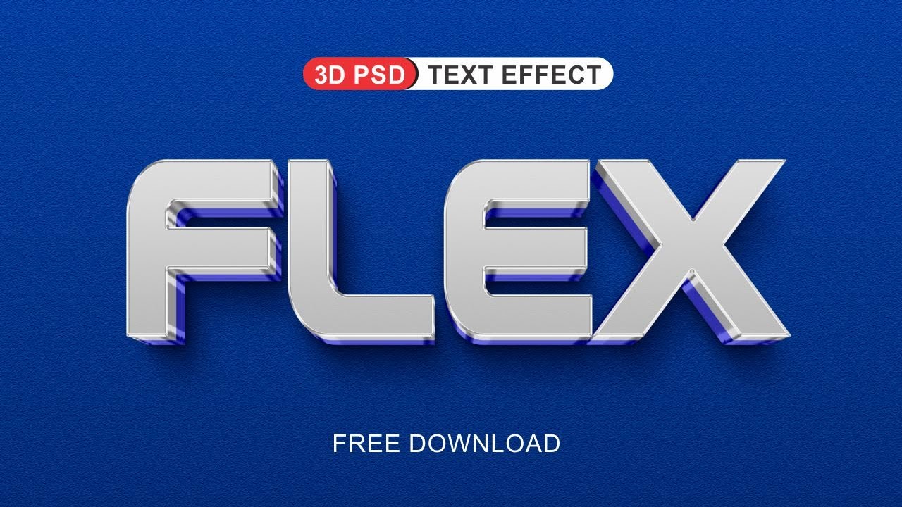How to make 3D Text Effect | Graphics Design | Free Download | Page ...