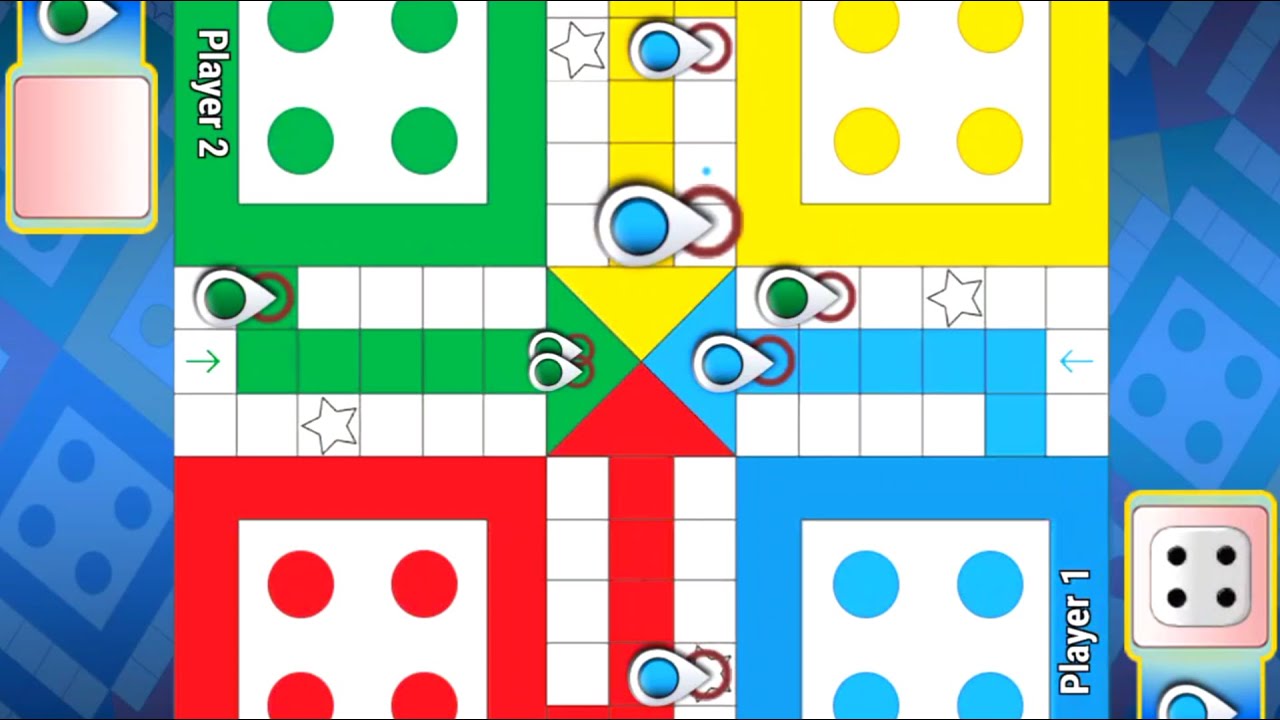 Ludo game in 2 players | Ludo King | Ludo gameplay - YouTube