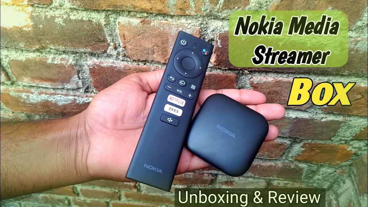 Nokia Media Streamer Device Unboxing & Full Setup ⚡ Nokia Android Box ...