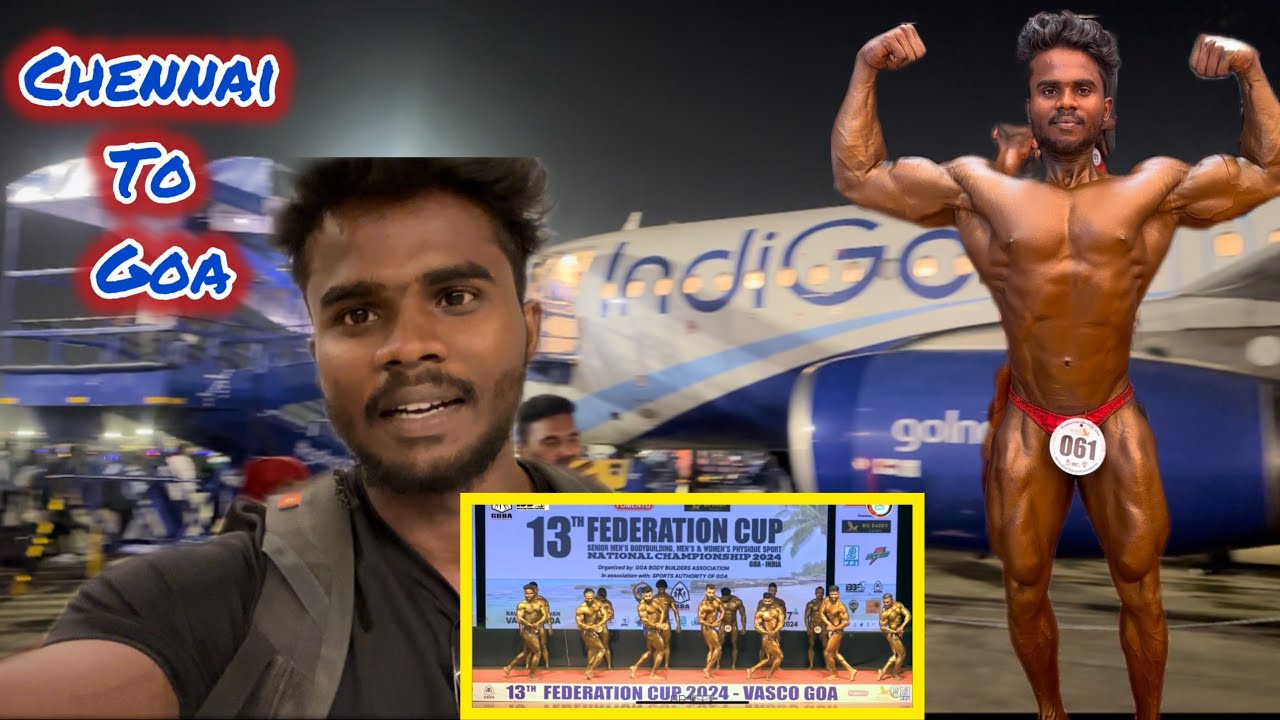 Chennai to Goa for competition #bodybuilding #motivation #fitnessmodel ...