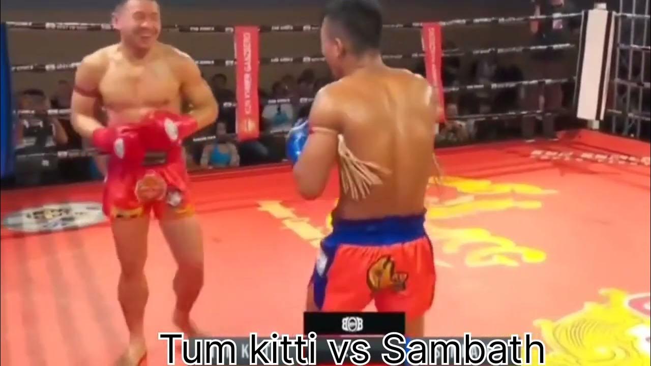 khmer and Thai boxing between Tum Kitti vs Pech Sambath. - YouTube