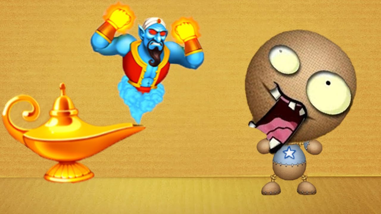 SCARY Genie VS The Buddy - Kick The Buddy - YouTube