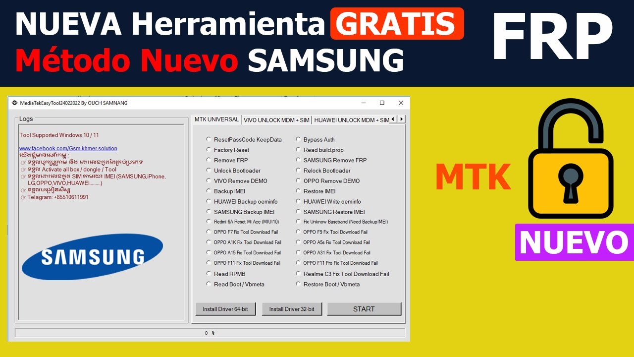 FRP SAMSUNG MTK - Android 11 - YouTube