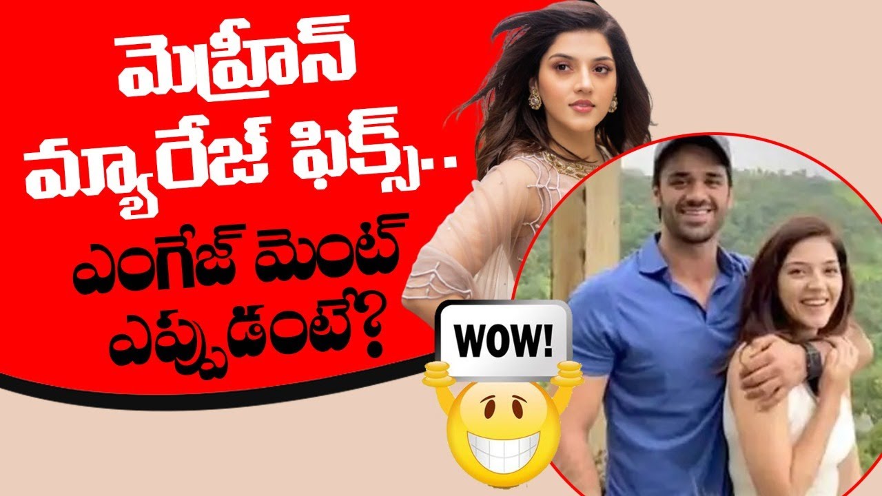 Actress Mehreen Pirzada Engagement Date Fixed | Mehreen Marriage with ...