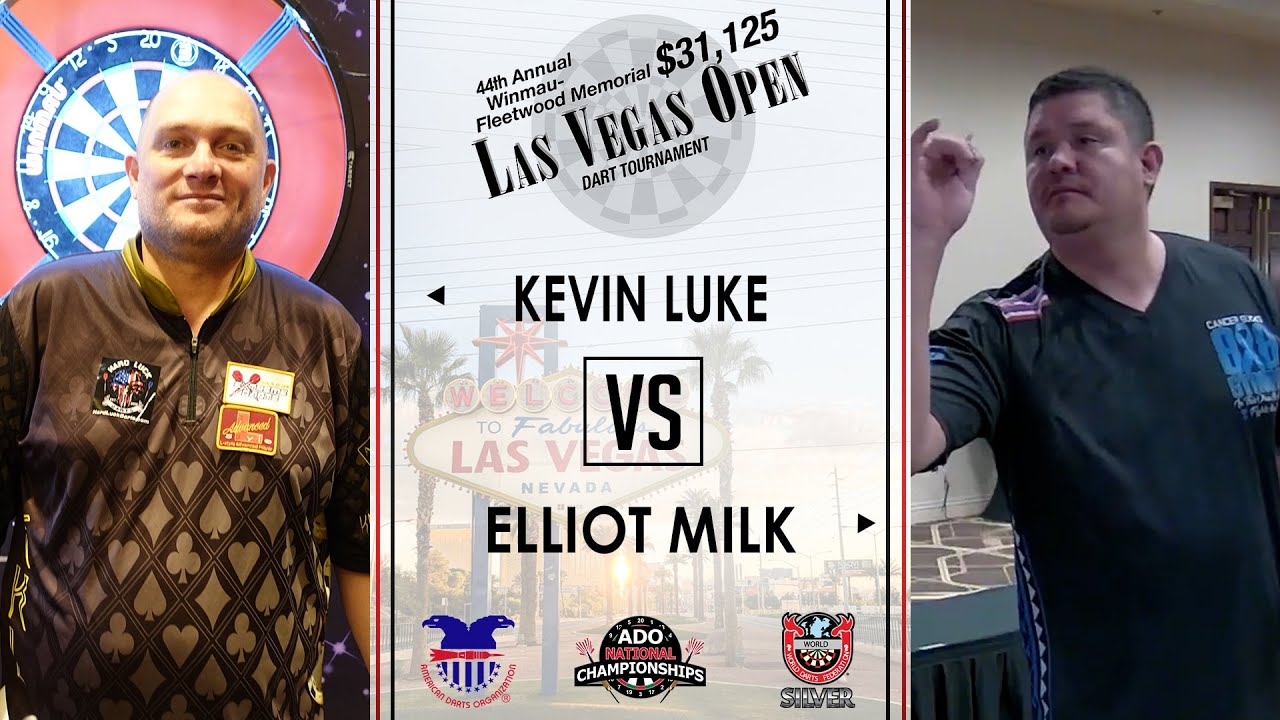 Elliot Milk vs Kevin Luke | Mens Cricket Quarter Final | Las Vegas Open ...