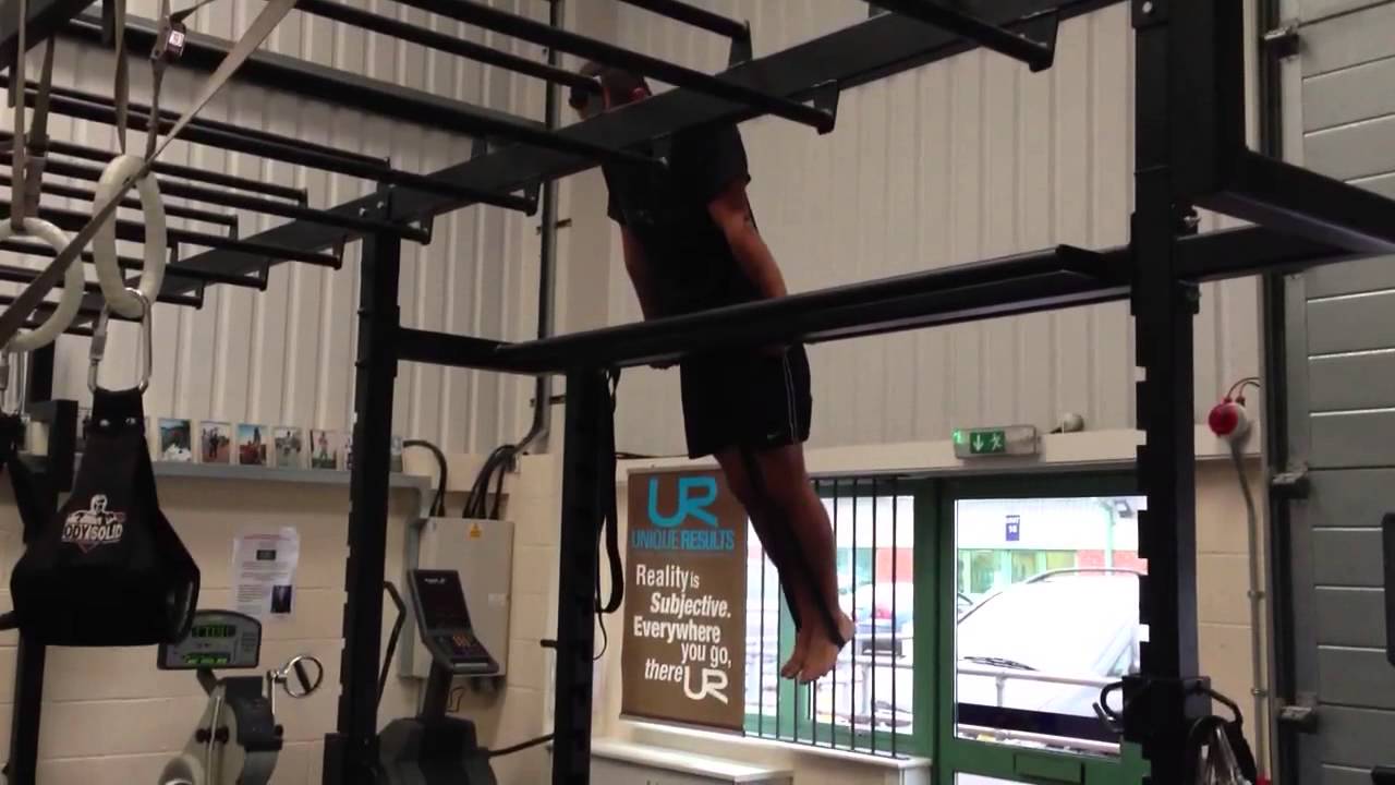 3 Muscle-Ups assisted by resistance band. - YouTube