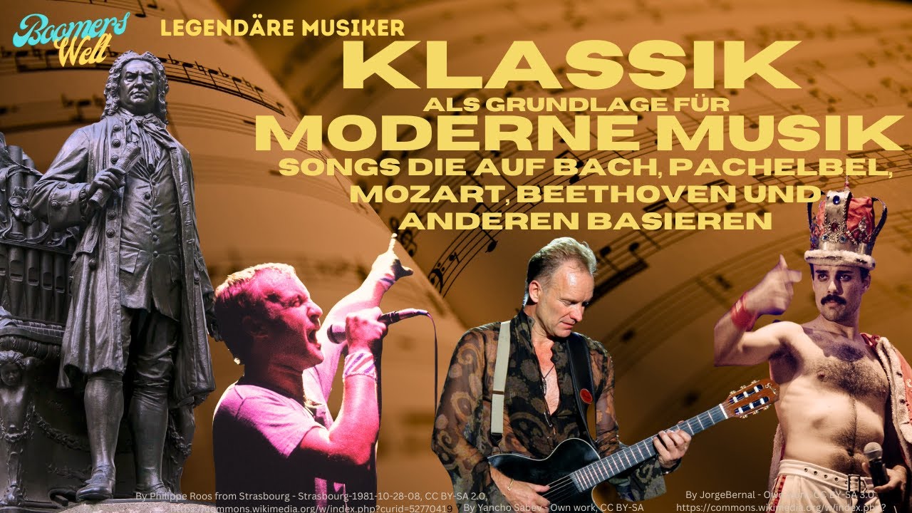 Klassik als Grundlage für moderne Musik! Wo dient überall Bach, Mozart ...