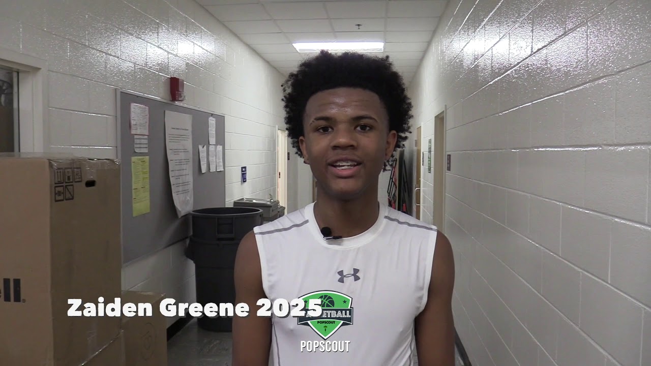Zaiden Greene 2025 is a NEXT MAN ⬆️ prospect. Young man out there ...