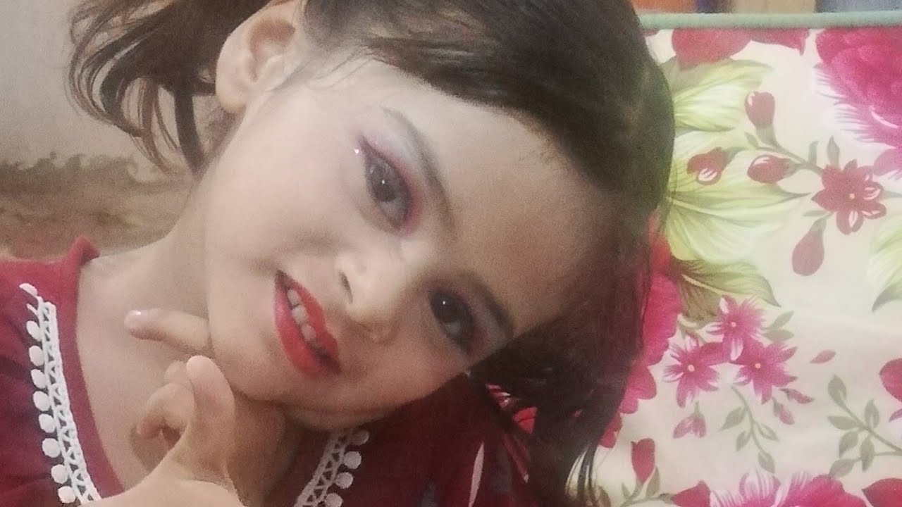 simple kids makeup by Kishwer appa #makeup #short - YouTube