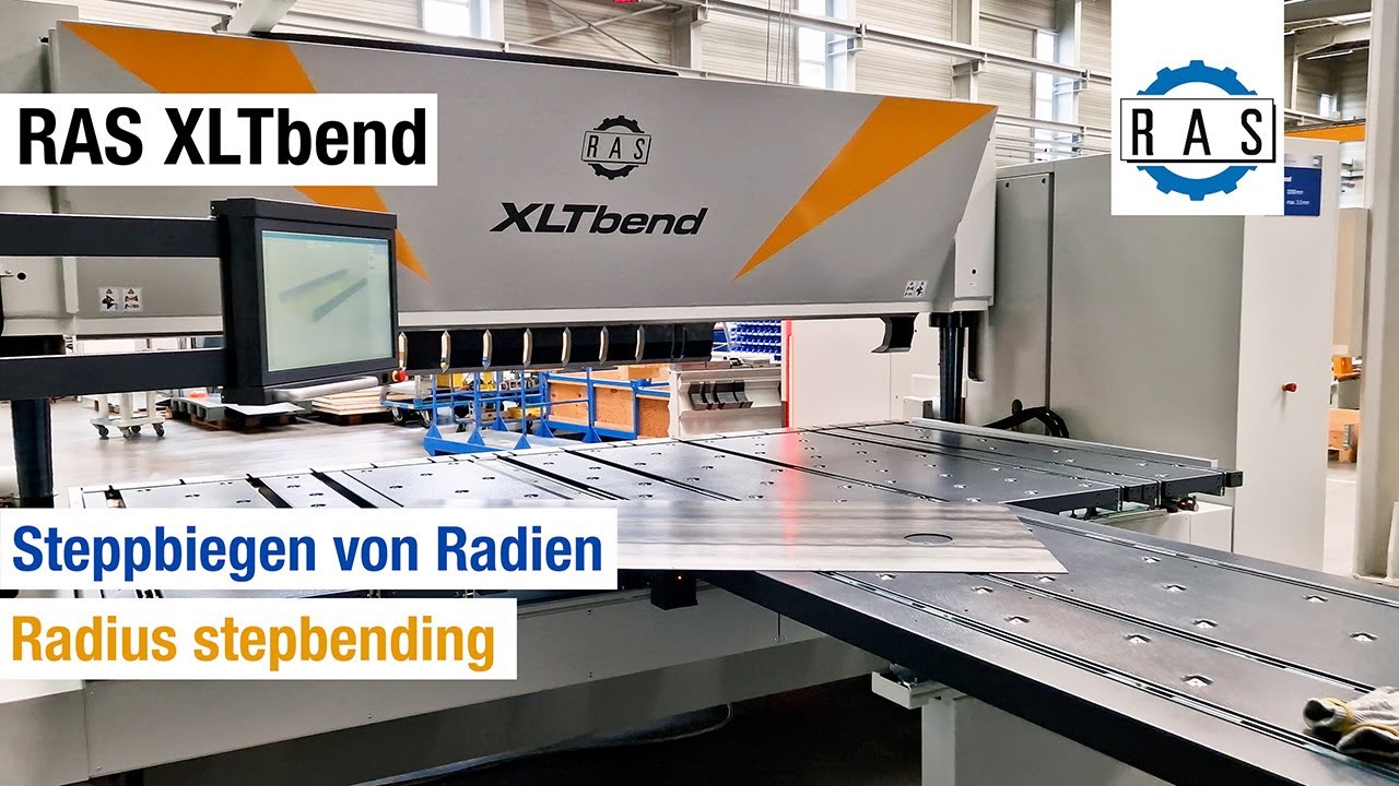 RAS XLTbend Radien biegen | RAS XLTbend bending profiles - YouTube