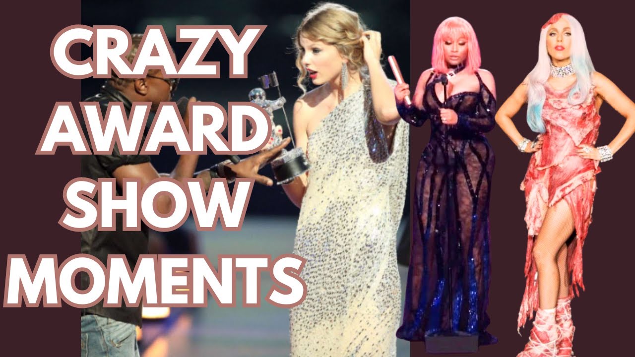 crazy award show moments I can't believe happened - YouTube
