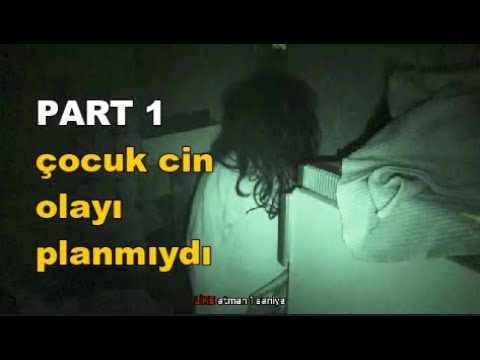 ÇOCUK CİN İLE KARŞILAŞTIM ! Paranormal korku videoları