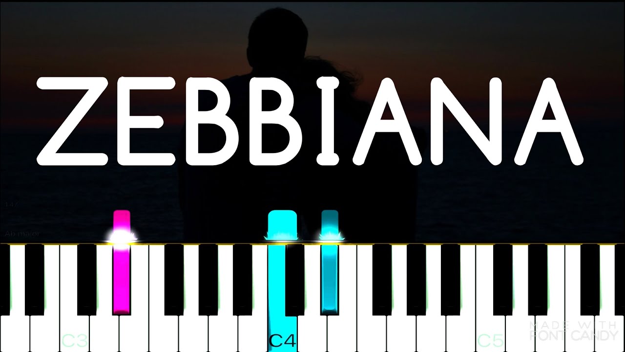 ZEBBIANA - Skusta Clee | EASY Piano Tutorial - YouTube