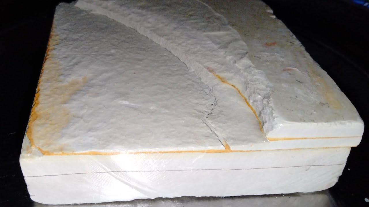 white shale stone cleaning video - YouTube