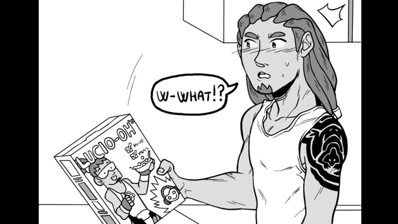 [Comic Dub] Overwatch: Breakfast with Lucio and D.Va - YouTube