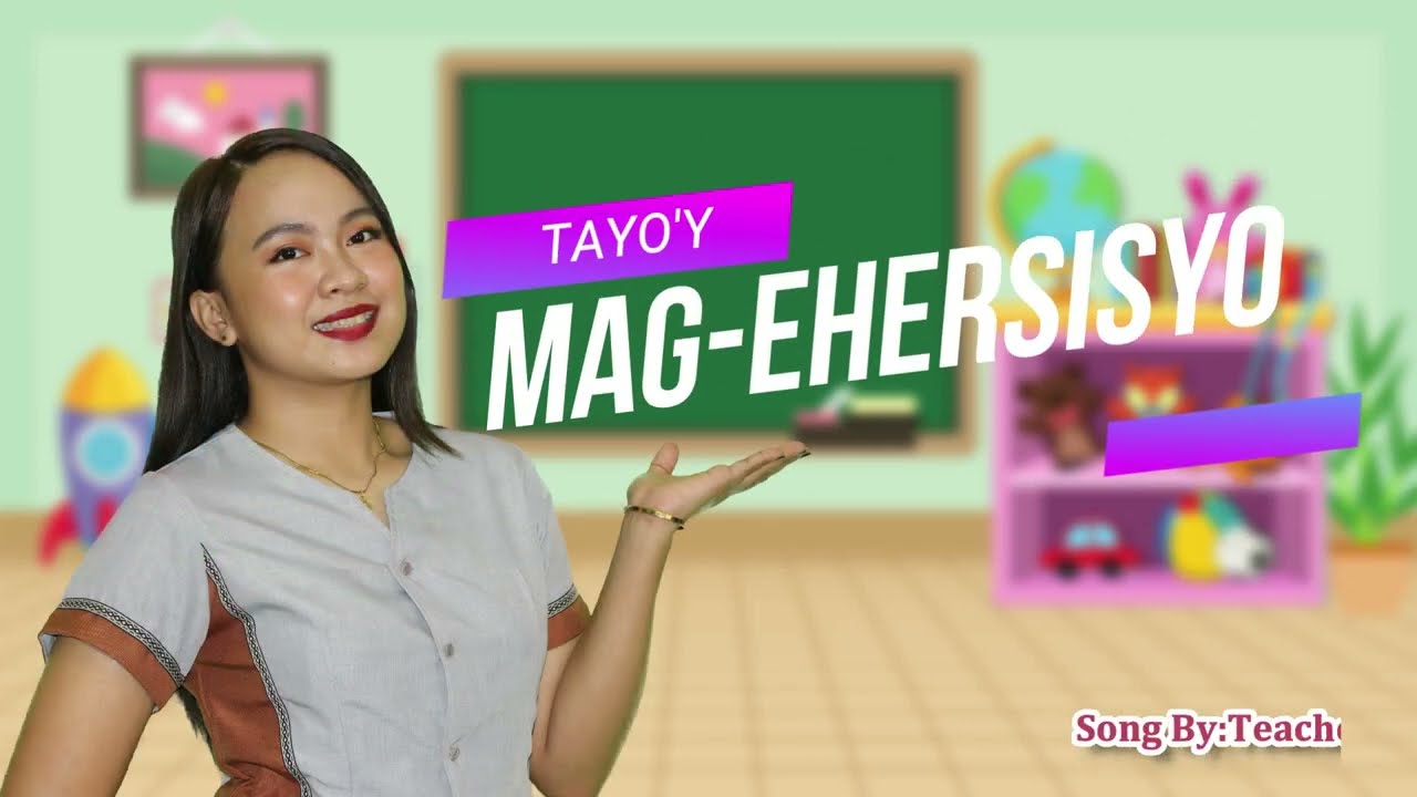 Tayo'y Mag-Ehersisyo By: Teacher Cleo and kids || Teacher Liezy - YouTube
