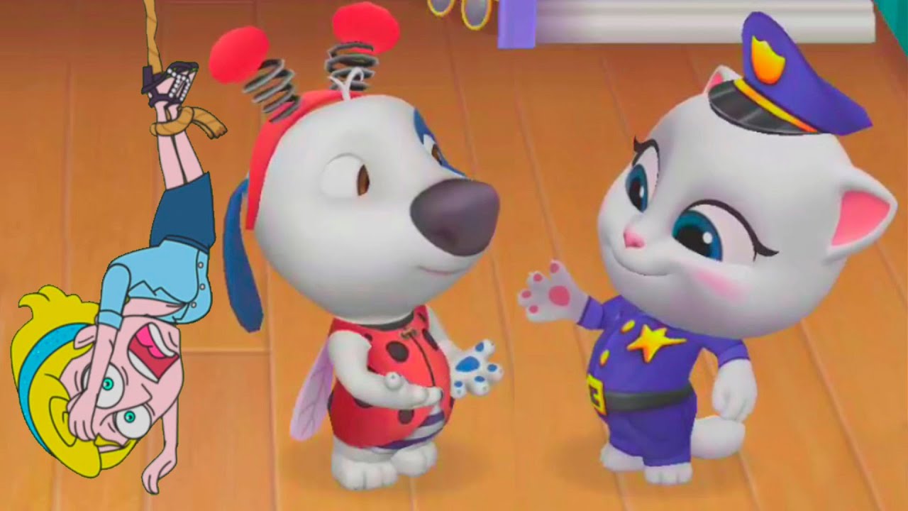 Save The Girl vs Talking Tom Friends - YouTube