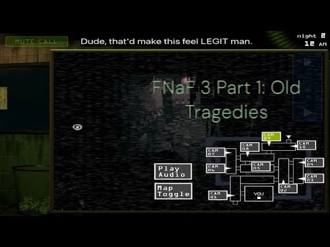FNaF 3 Playthrough Part 1 - YouTube
