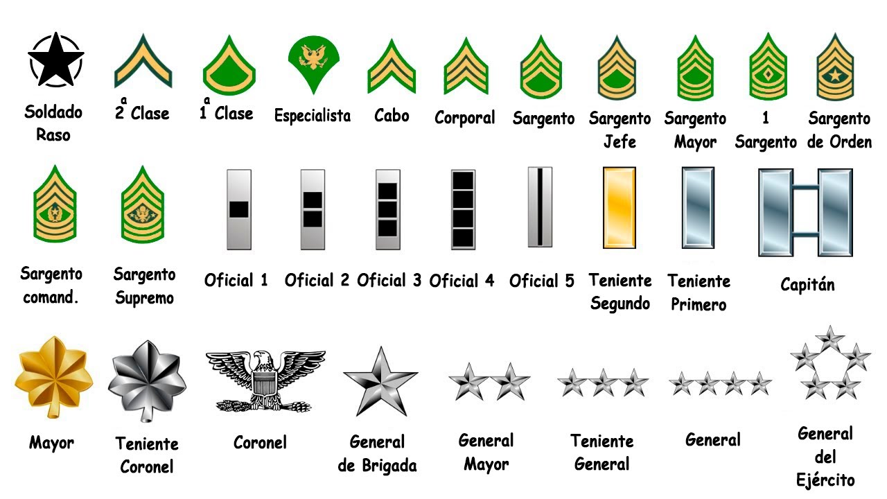 Así Funciona el Poderoso Sistema de Rangos del Ejército de EE.UU. - YouTube
