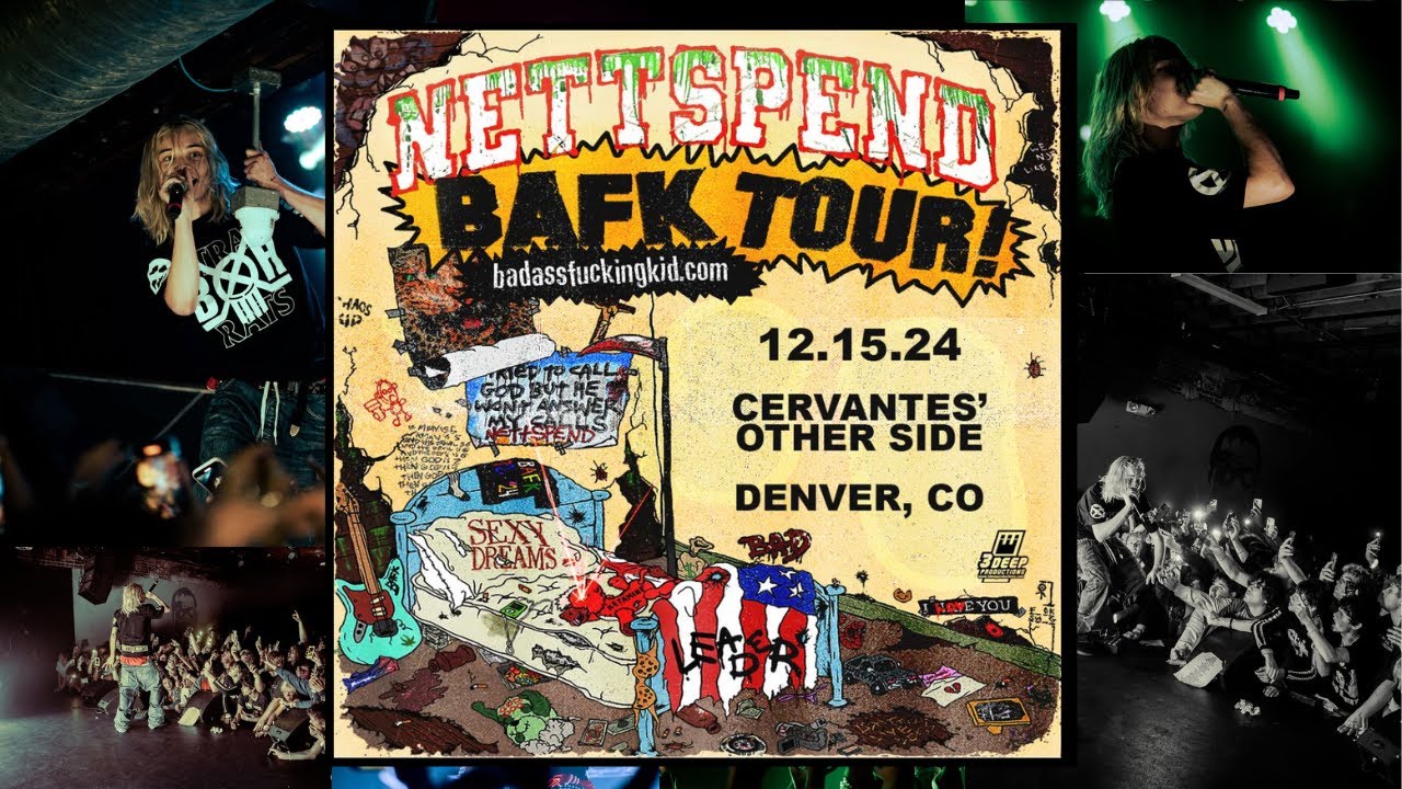 Nettspend Live @ Cervantes - Denver, CO - 12/15/2024 [FULL SET] - YouTube