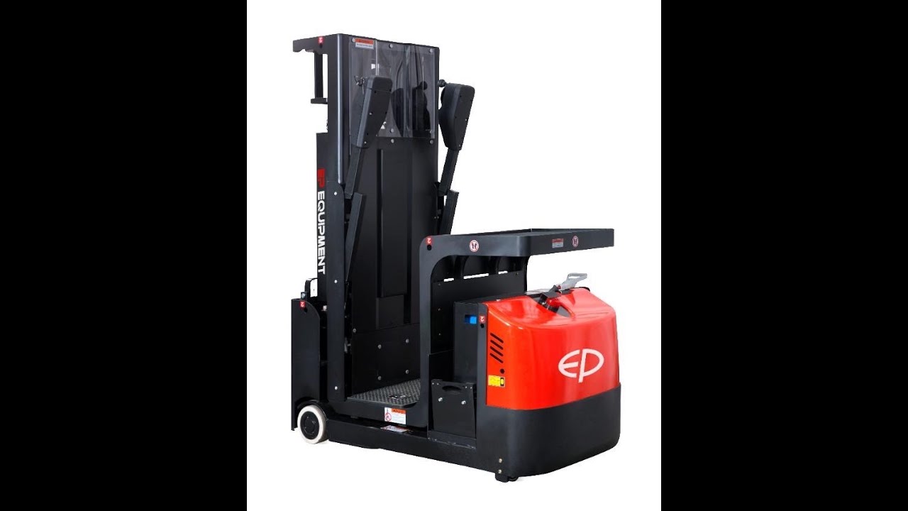 EP JX1 Order Picker with lithium power - YouTube