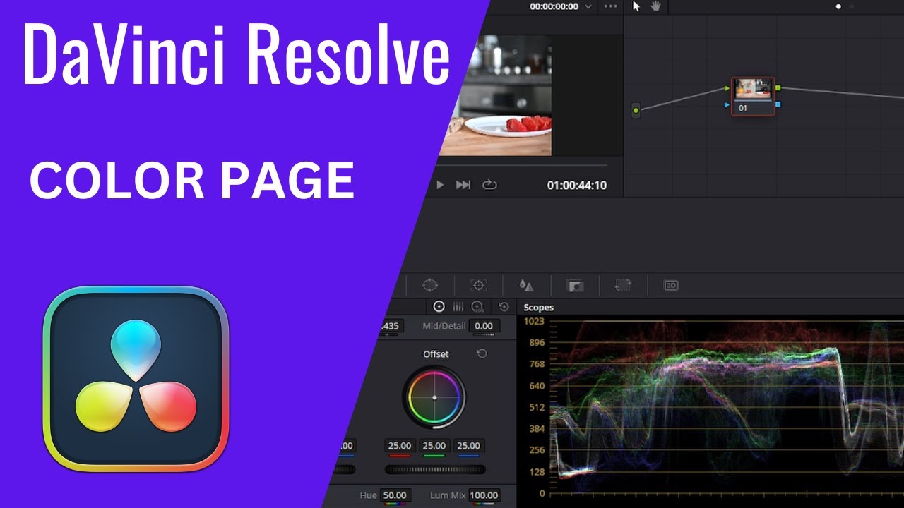 Color Page In DaVinci Resolve | DaVinci Resolve Tutorials - YouTube