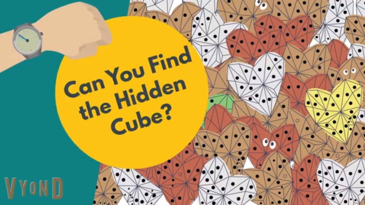Can You Find the Hidden Object in This Picture? Find the Cube in 40s ...