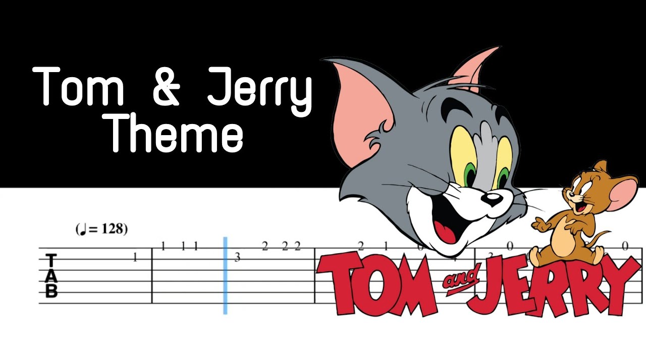 Tom & Jerry Theme || Easy Guitar Tabs - YouTube